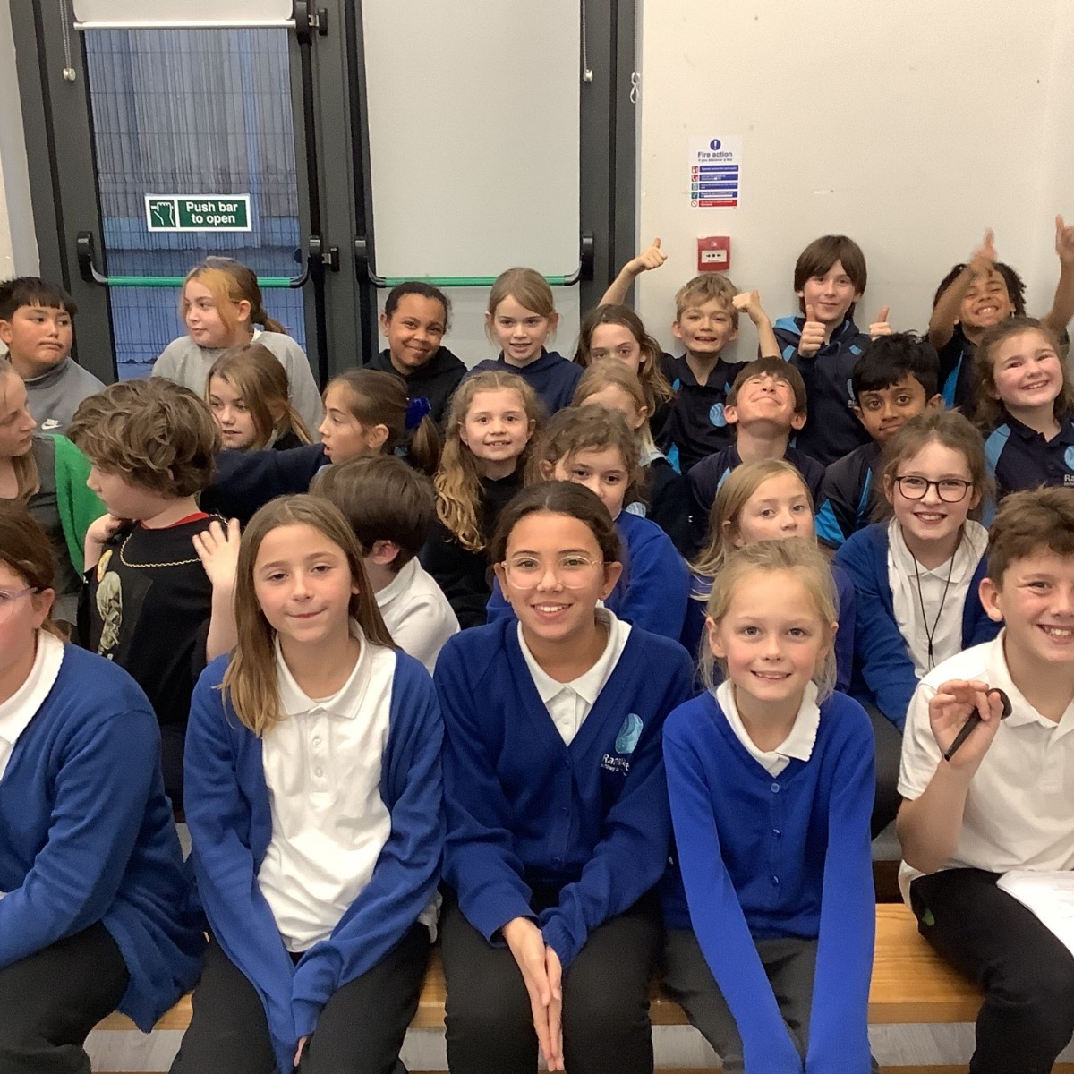 Ramsgate Arts Primary School - Rehearsal in full swing!